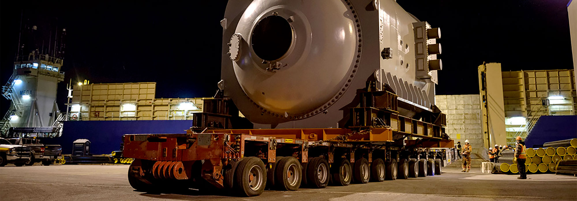 Turbine & transformer handling | Groupe Bellemare